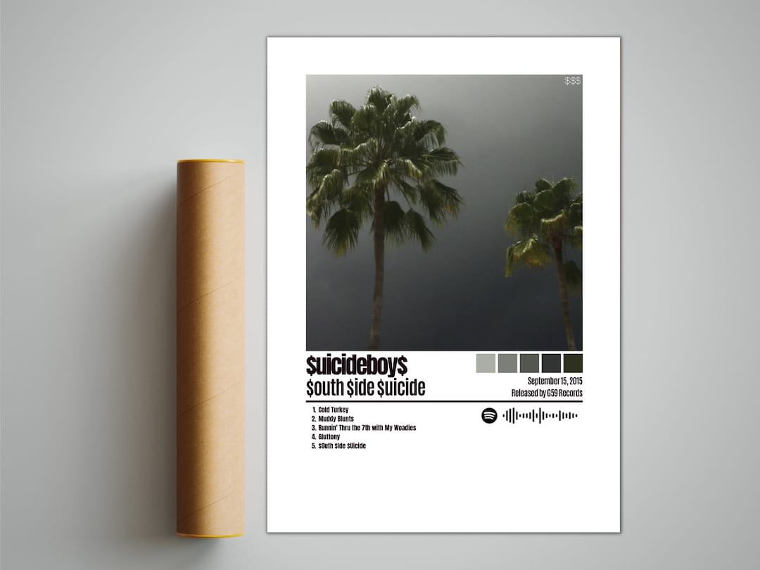 Suicideboys Poster South Side Suicide Poster Album Cover Poster ...