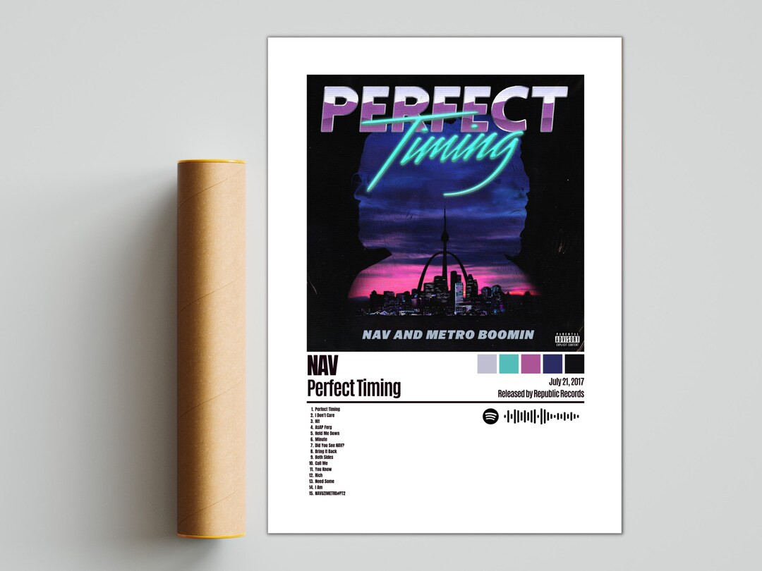 NAV Poster Perfect Timing Poster Album Cover Poster / Poster Print Wall ...