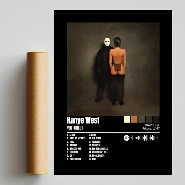 Kanye West Vultures - Etsy