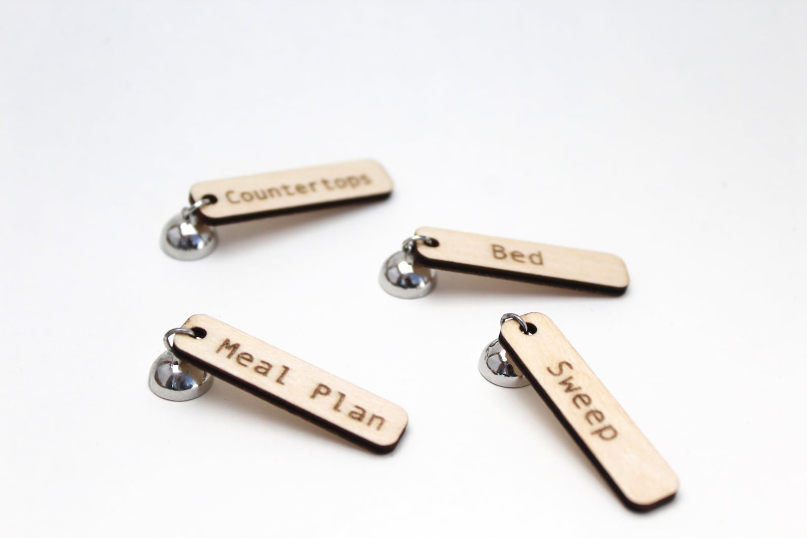 Tidy Tags- Magnetic Task Tags for Calendar (compatible With Magnetic ...