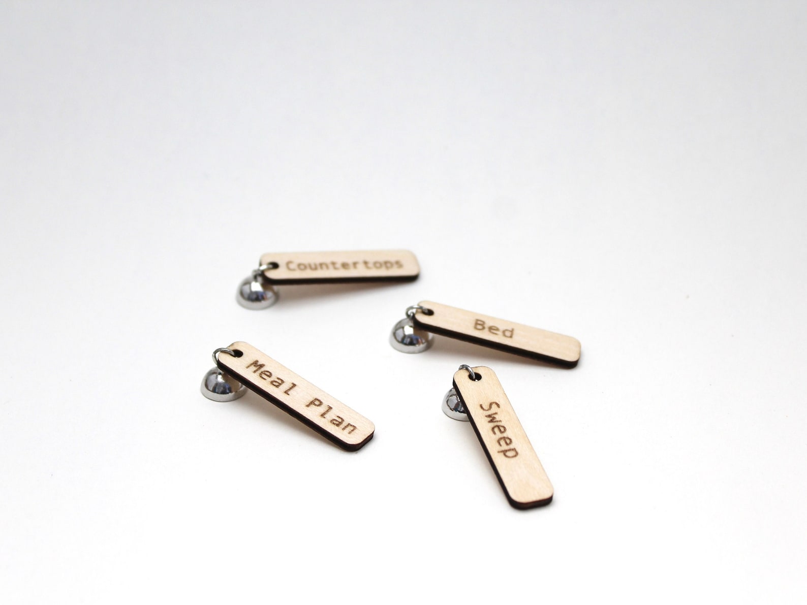 Tidy Tags- Magnetic Task Tags for Calendar (compatible With Magnetic ...