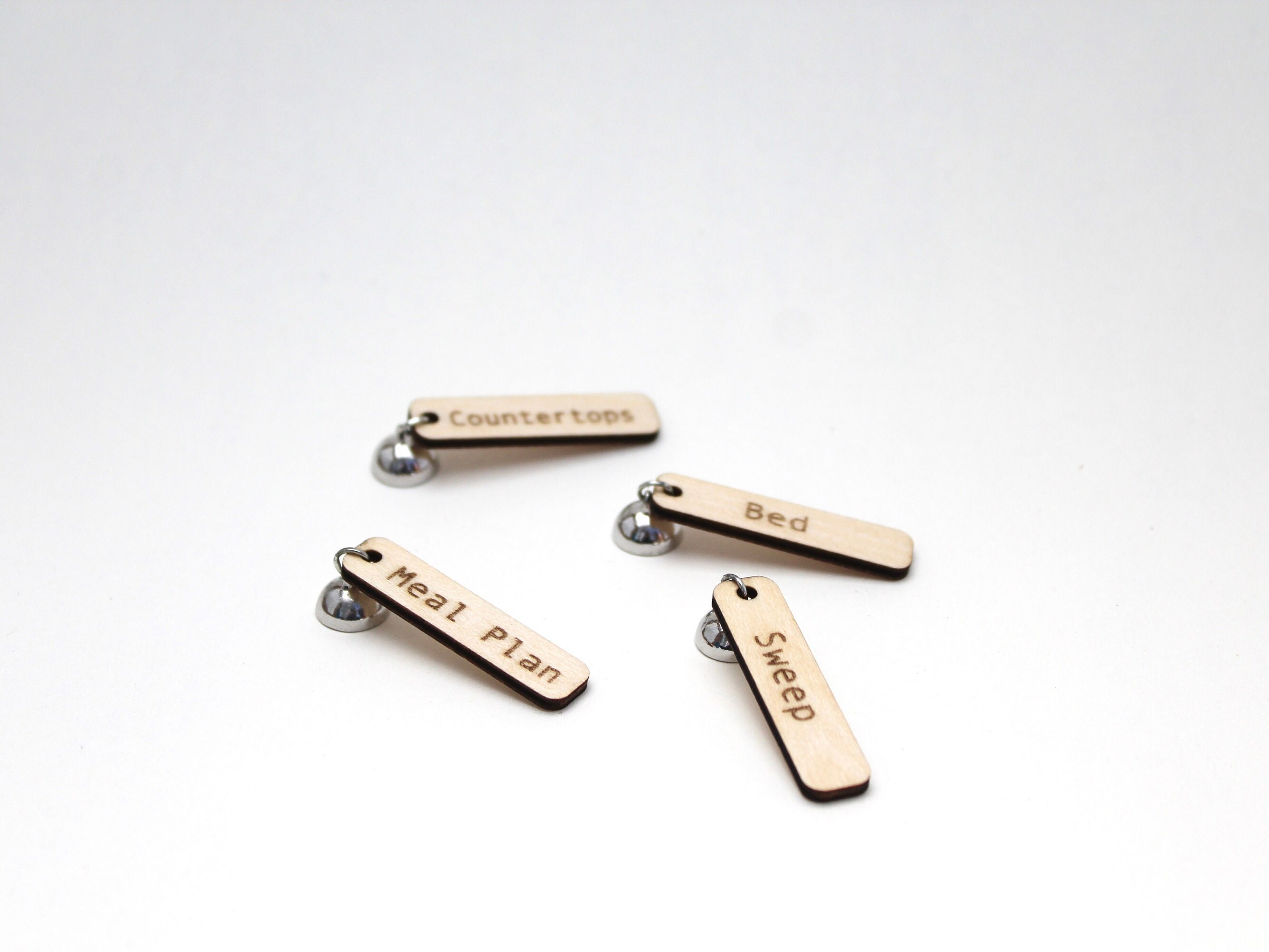 Tidy Tags- Magnetic Task Tags for Calendar (compatible With Magnetic ...