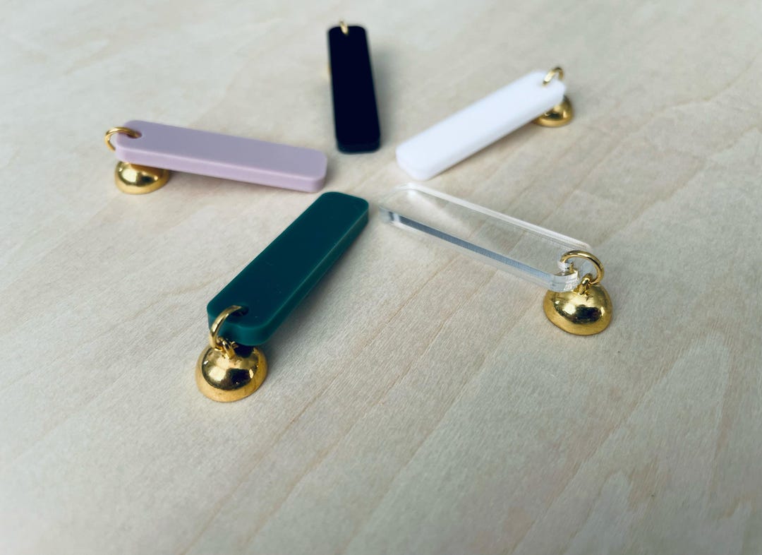 Tidy Tags- Write on Acrylic (gold Magnet) - Compatible With Magnetic ...