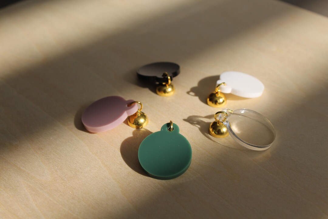 Tidy Tags - Write on Round Acrylic Tags (gold) NOT Compatible With ...