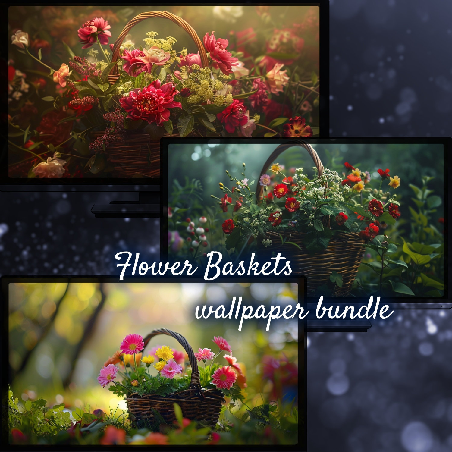 Spring Baskets Desktop Background, Beautiful Nature Photography ...