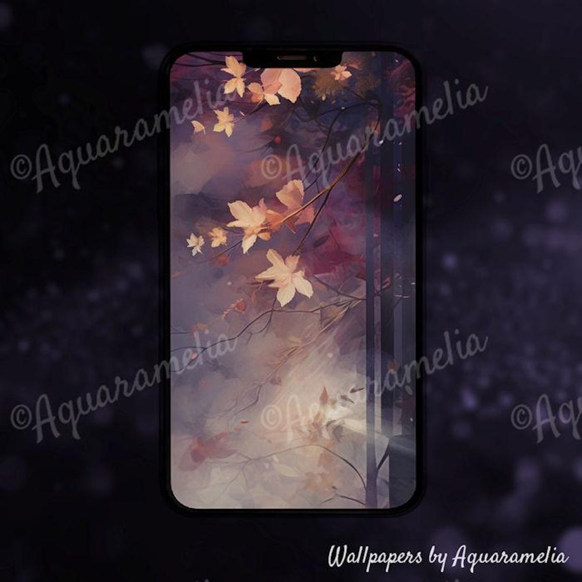 Fantasy Aesthetic Smartphone Background, Enchanted Magic Nature Phone ...