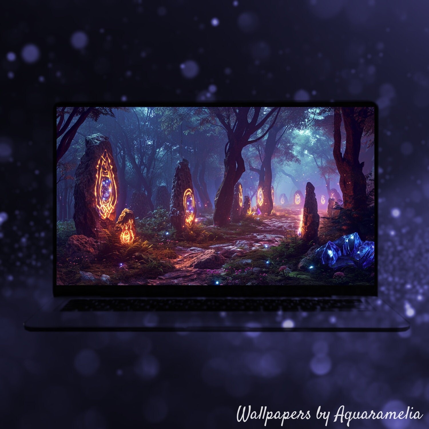 Magic Forest, Sorcery Desktop Wallpapers, RPG Fantasy Wallpaper for ...