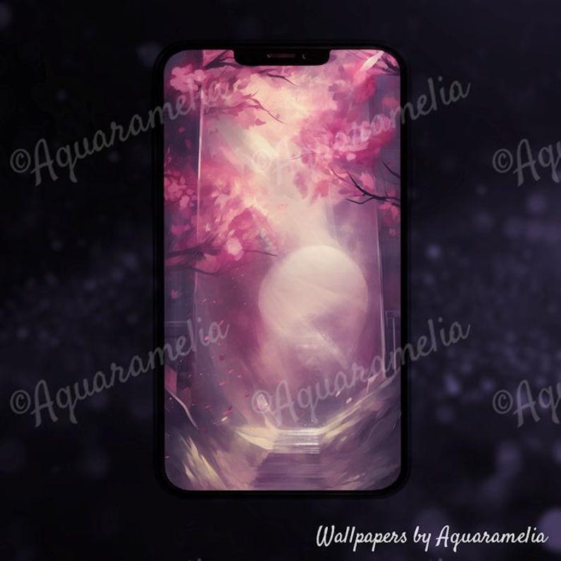 Fantasy Aesthetic Smartphone Background, Enchanted Magic Nature Phone ...