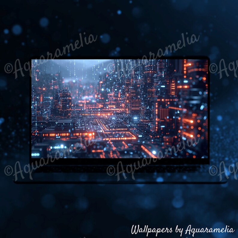 Technology Circuit Computer Background, Futuristic Desktop Background ...