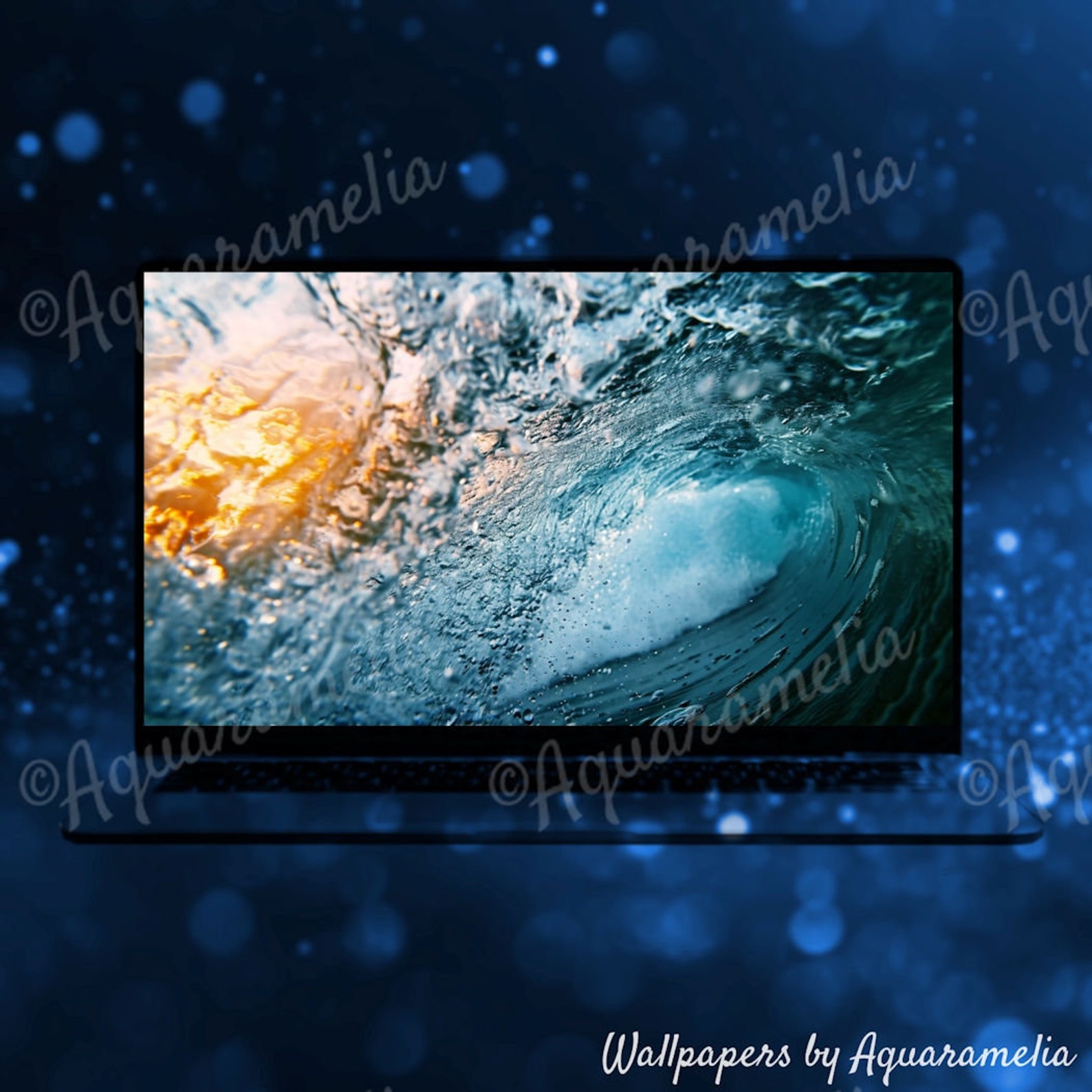 Ocean Beach Background, Beautiful Summer Desktop Background, Summer ...