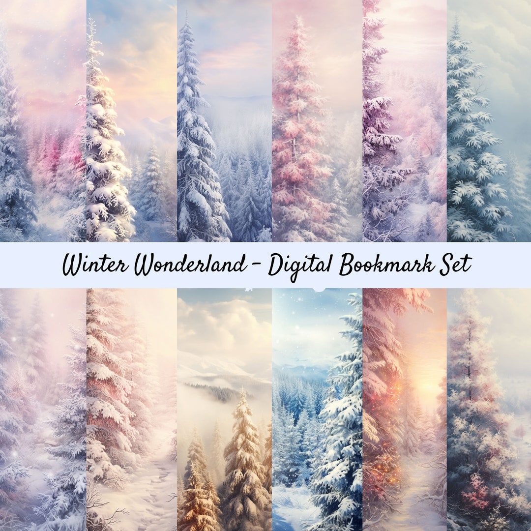 Printable Bookmark Set, Digital Bookmark, Instant Download, Book Lover ...