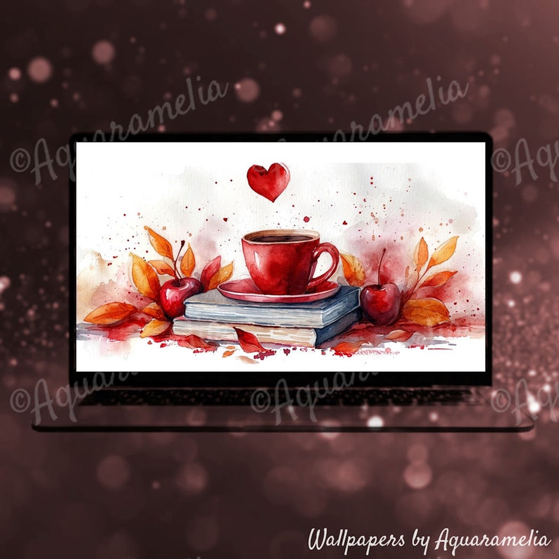 Cute Books Desktop Background, Book Reading Desktop Wallpapers ...