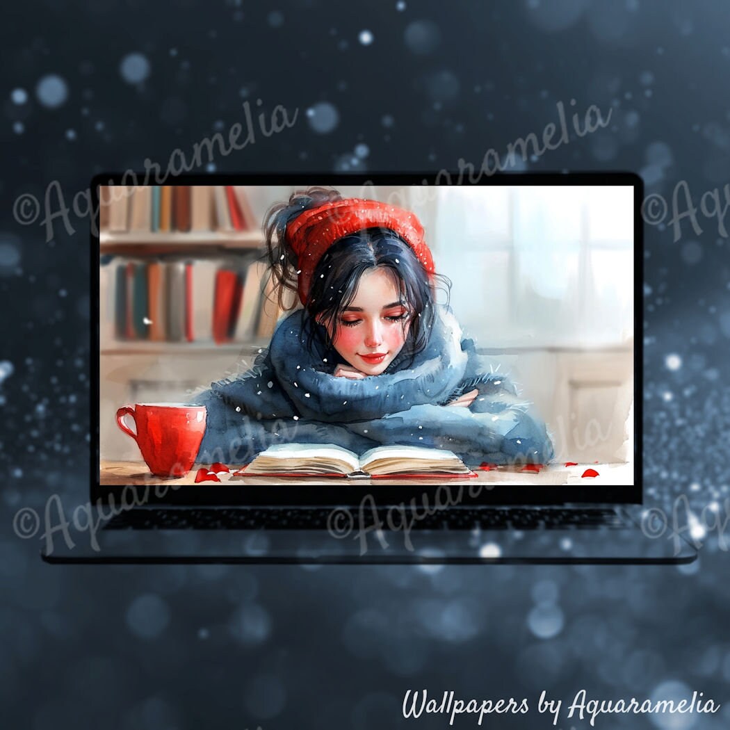 Cozy Books Desktop Background, Book Reading Desktop Wallpapers ...