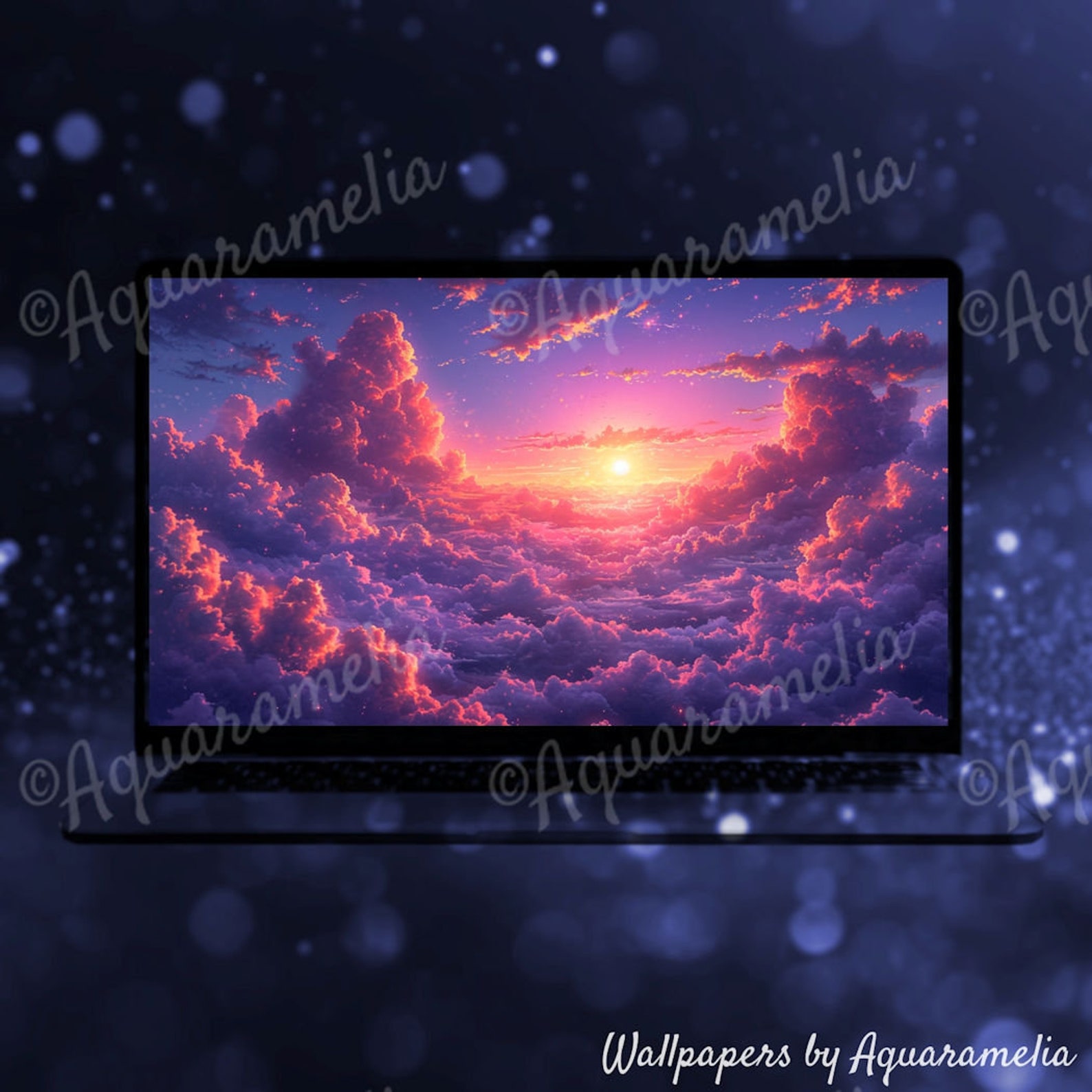 Sky Pastel Background, Colorful Sky Desktop Background, Skyscapes ...