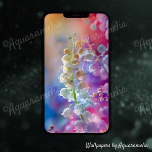 Beautiful Flowers Aesthetic Smartphone Background, Nature Photography ...