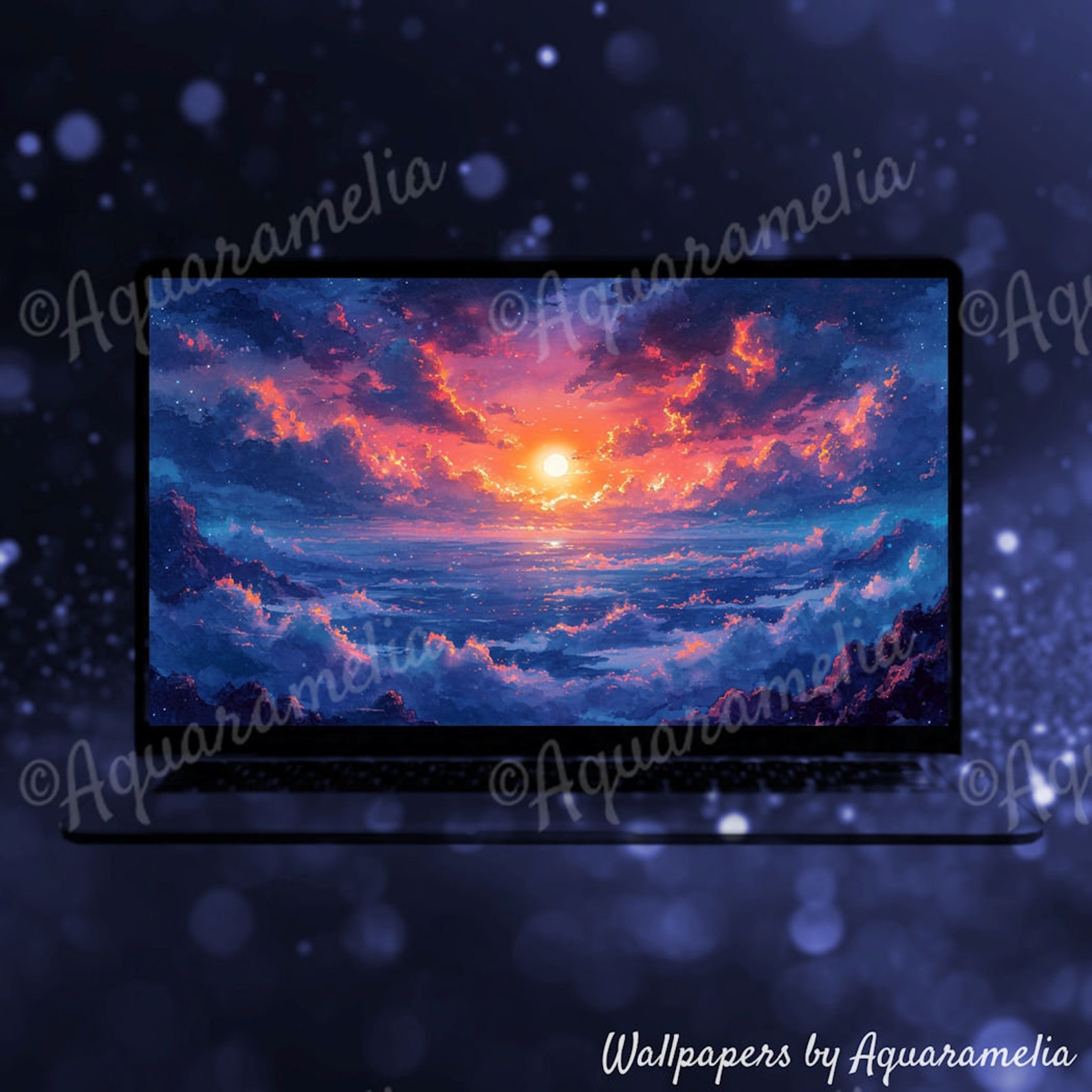 Sky Pastel Background, Colorful Sky Desktop Background, Skyscapes ...