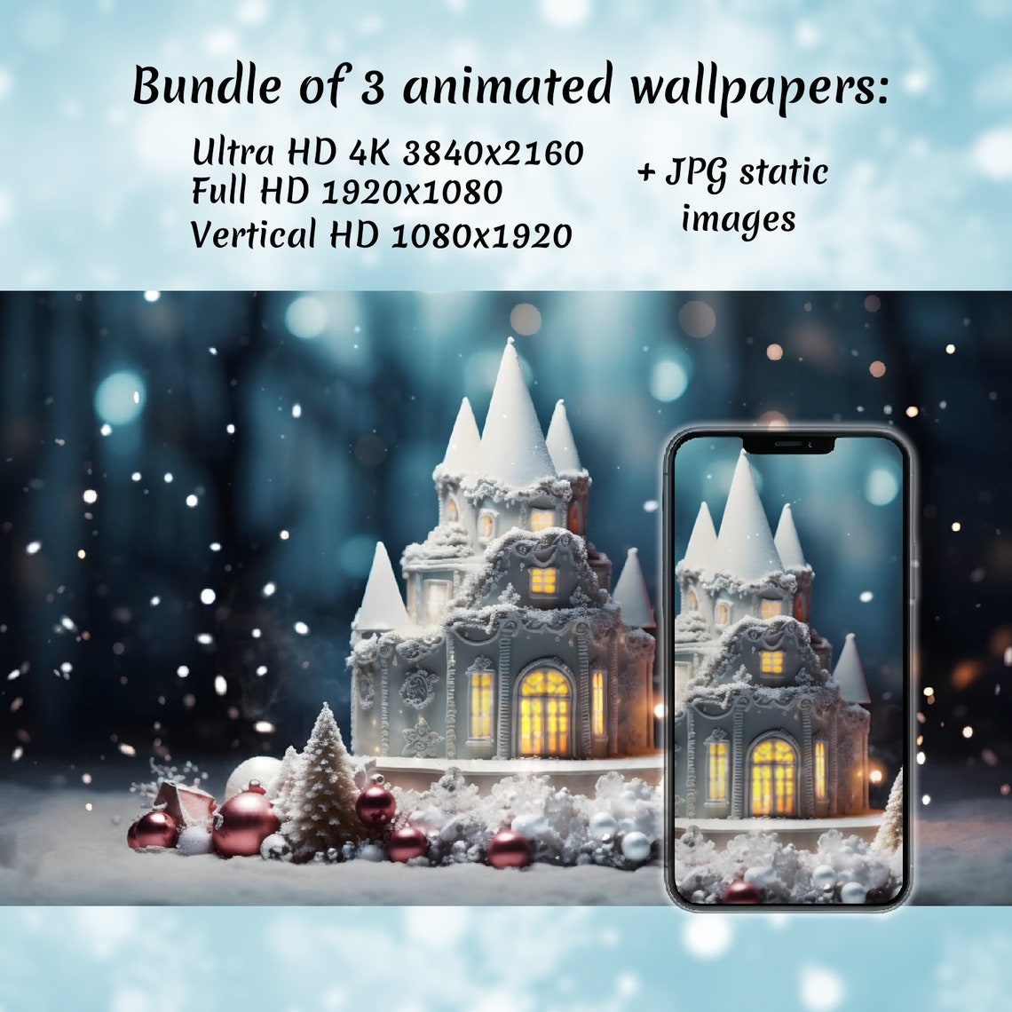 4K Animated Background for Streamers, Twitch Overlay, Vtuber Background ...