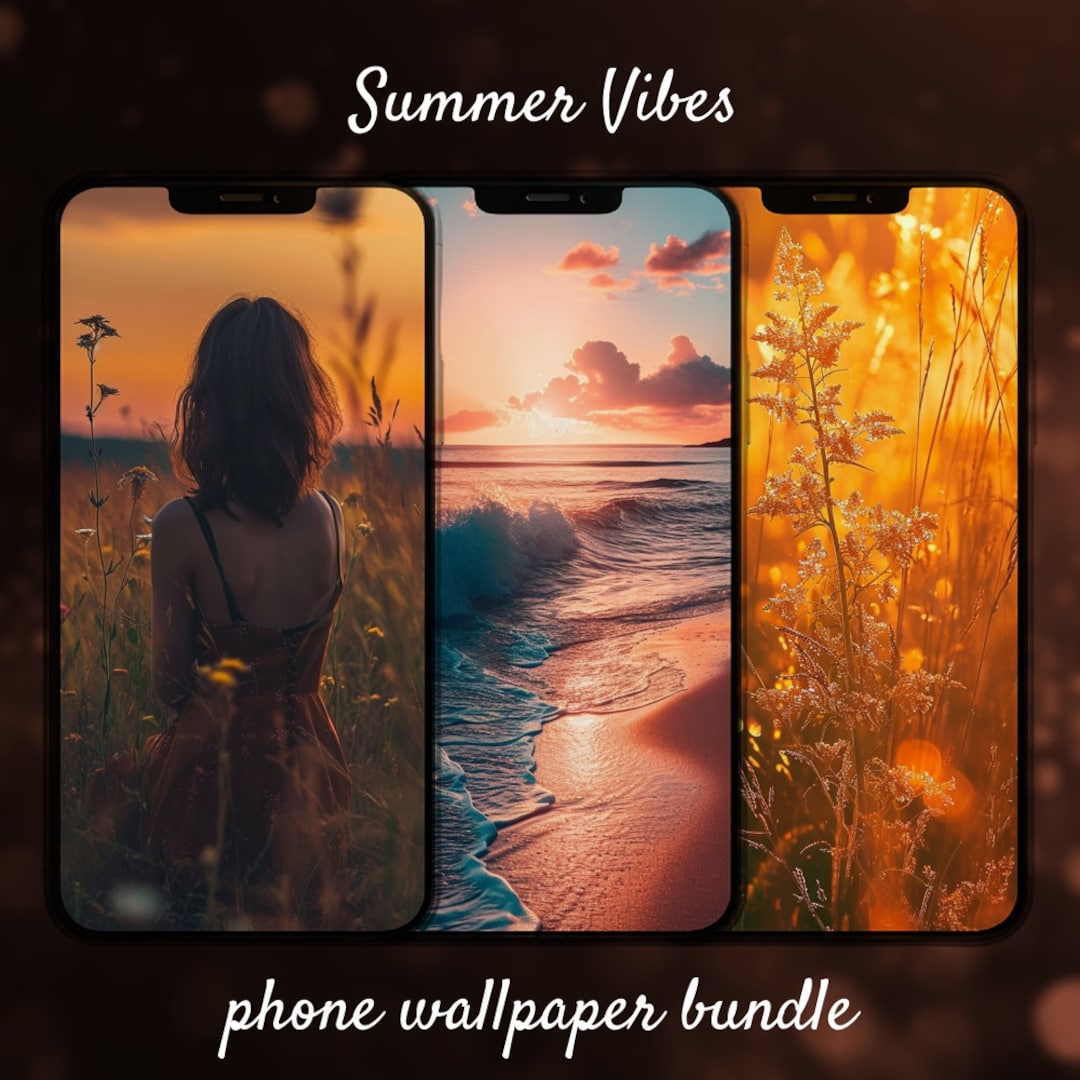 Aesthetic Summer Phone Background, Summer Nature Lock Screen Wallpaper ...