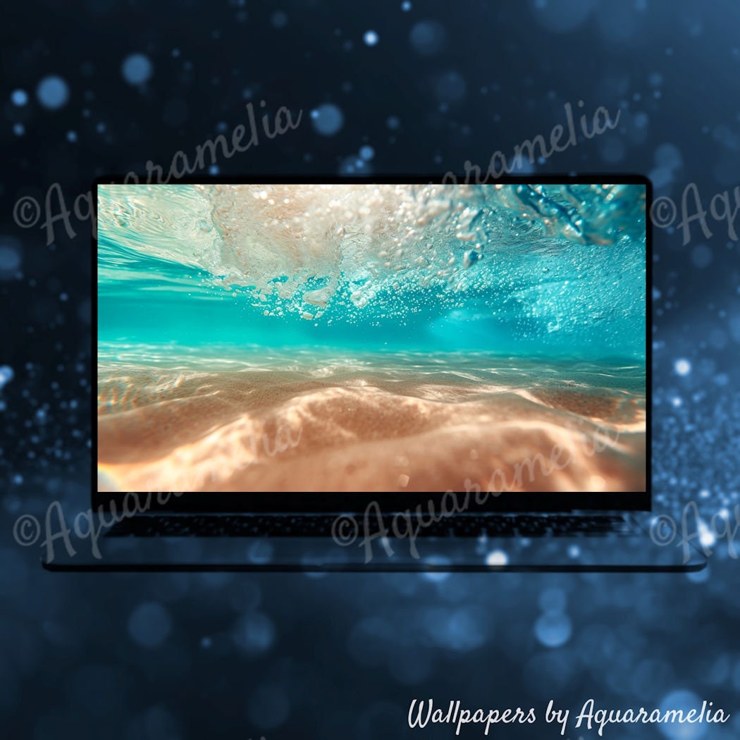 Ocean Beach Background, Beautiful Summer Desktop Background, Summer ...