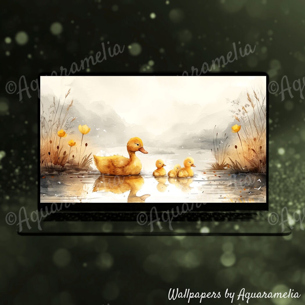 Duck Desktop Wallpaper