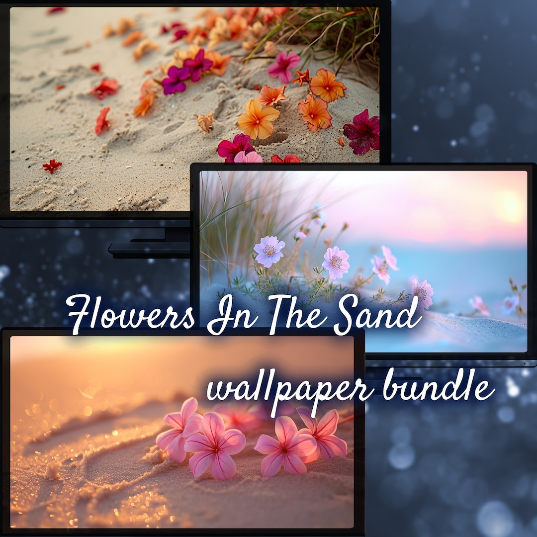 Floral Desktop Background, Beautiful Summer Wallpaper, Spring Nature ...