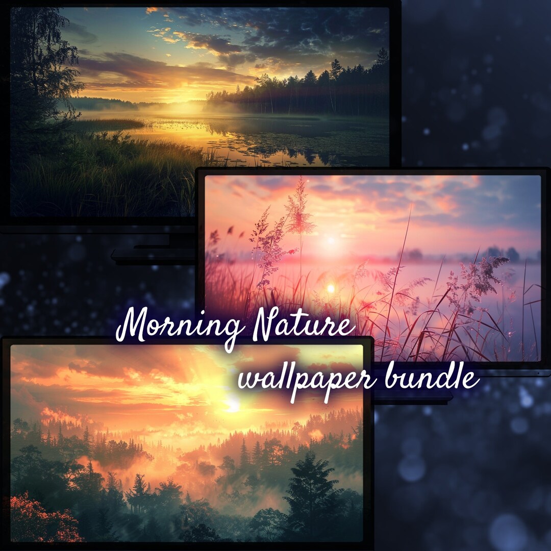 Spring Morning Desktop Background, Nature Landscape Photography ...