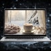 Snowing Day Coffee, Winter Background, Winter Wallpaper for Desktop ...