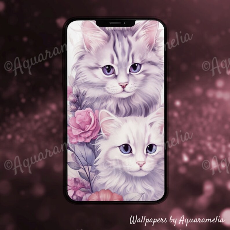 Animal Love Cute Phone Background, Cute Animals Lock Screen Wallpaper ...