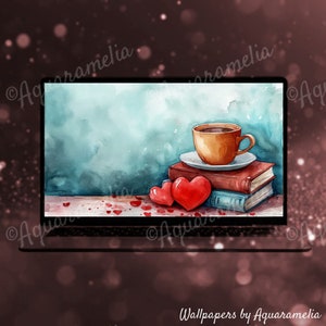 Cute Books Desktop Background, Book Reading Desktop Wallpapers ...