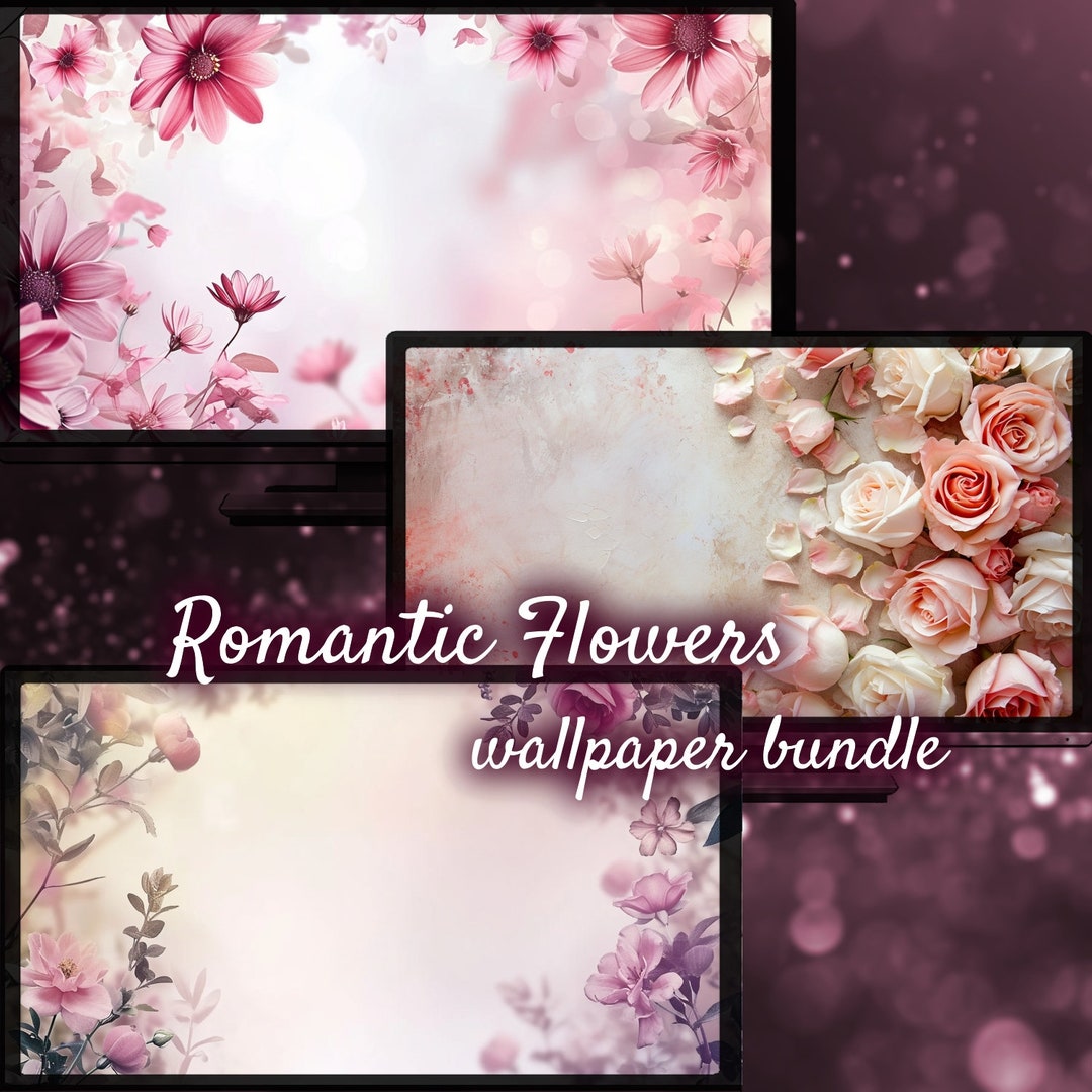 Romantic Love, Cute Desktop Background, Sweet Floral Wallpapers ...