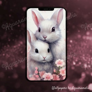 Animal Love Cute Phone Background, Cute Animals Lock Screen Wallpaper ...