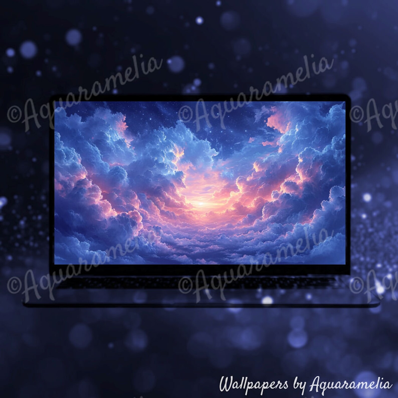 Sky Pastel Background, Colorful Sky Desktop Background, Skyscapes ...