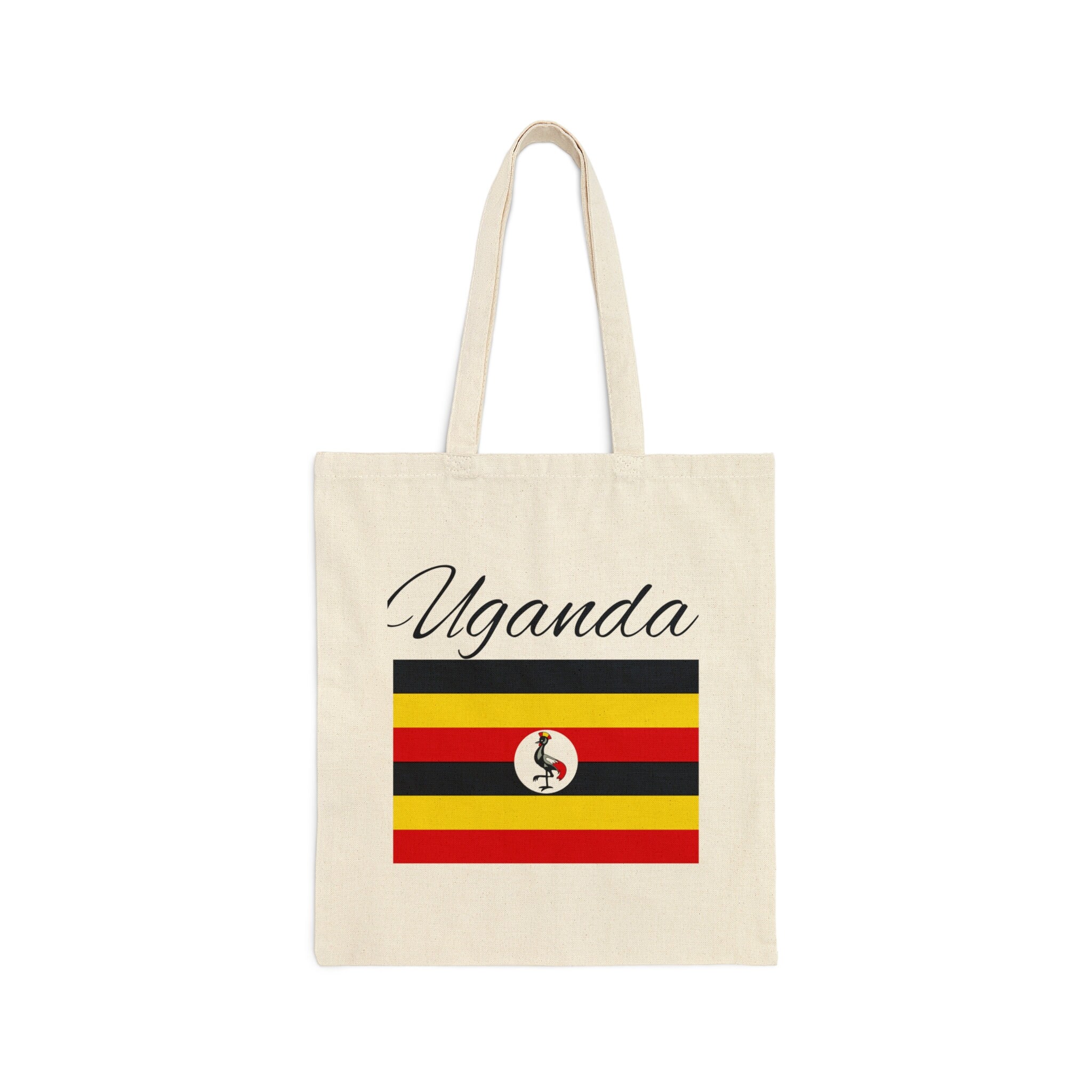 Uganda, Cotton Canvas Tote Bag - Etsy