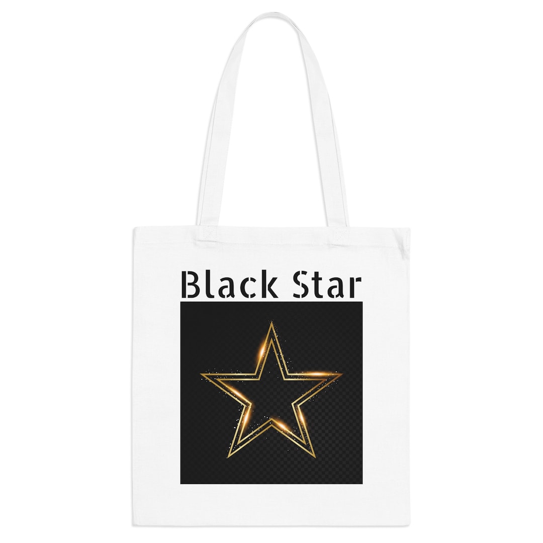 Tote Bag Africa Black Star Gift - Etsy