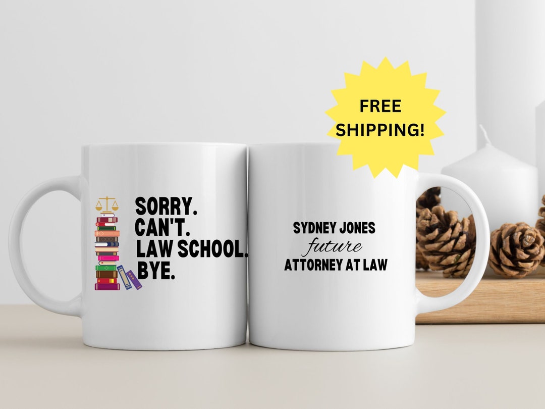 Law School Gift, Law Student Gift, Future Lawyer Mug, Lawyer to Be Gift ...