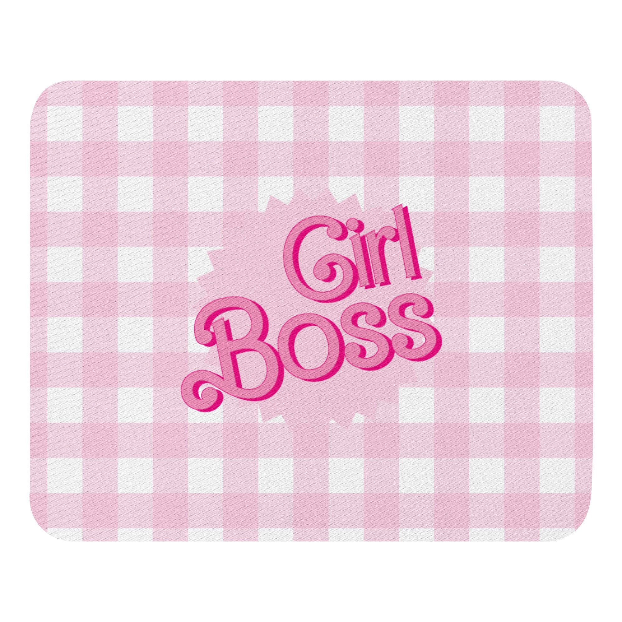 This Barbie is a Girl Boss! Mouse Pad , Office Gift, Barbie pattern ...