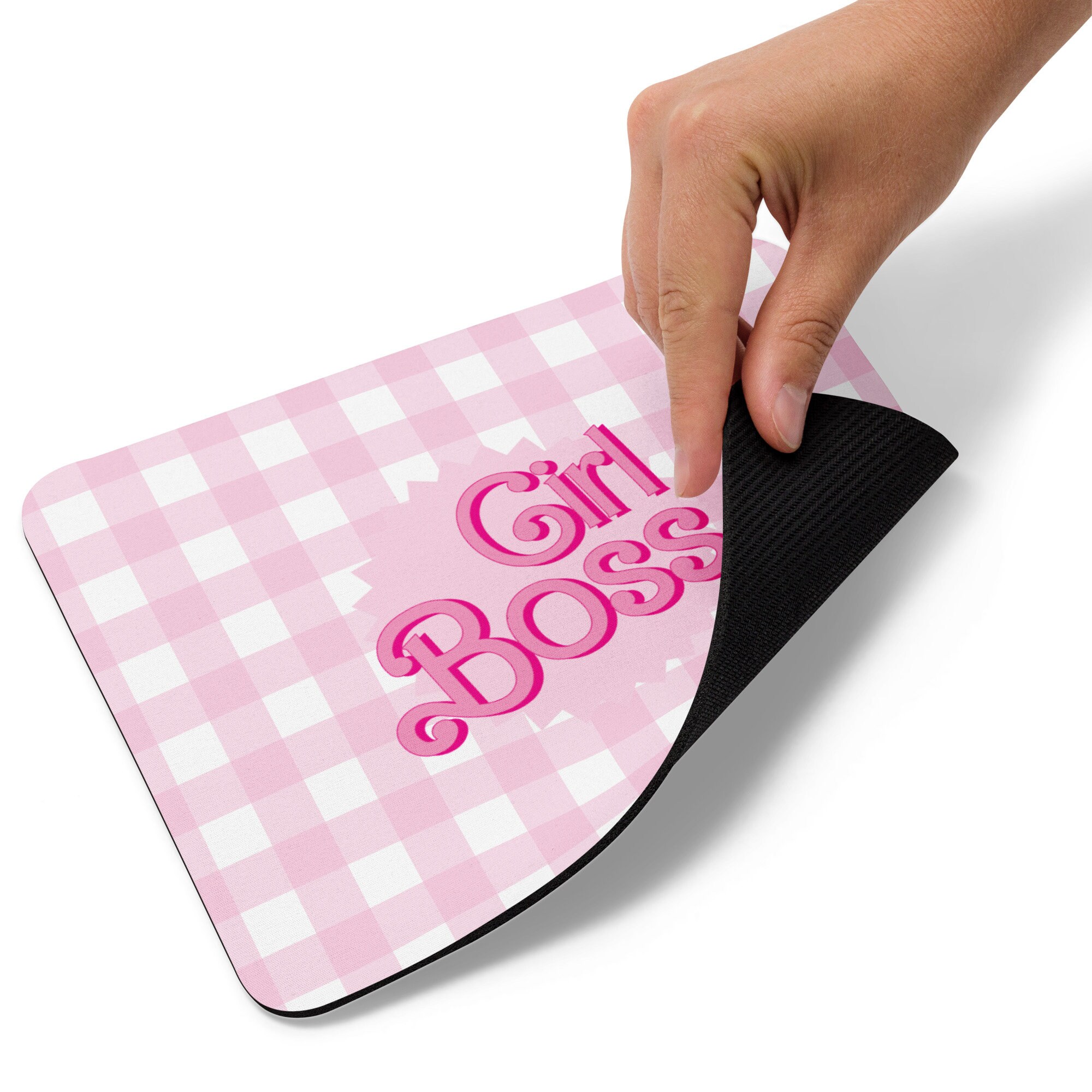 This Barbie is a Girl Boss! Mouse Pad , Office Gift, Barbie pattern ...