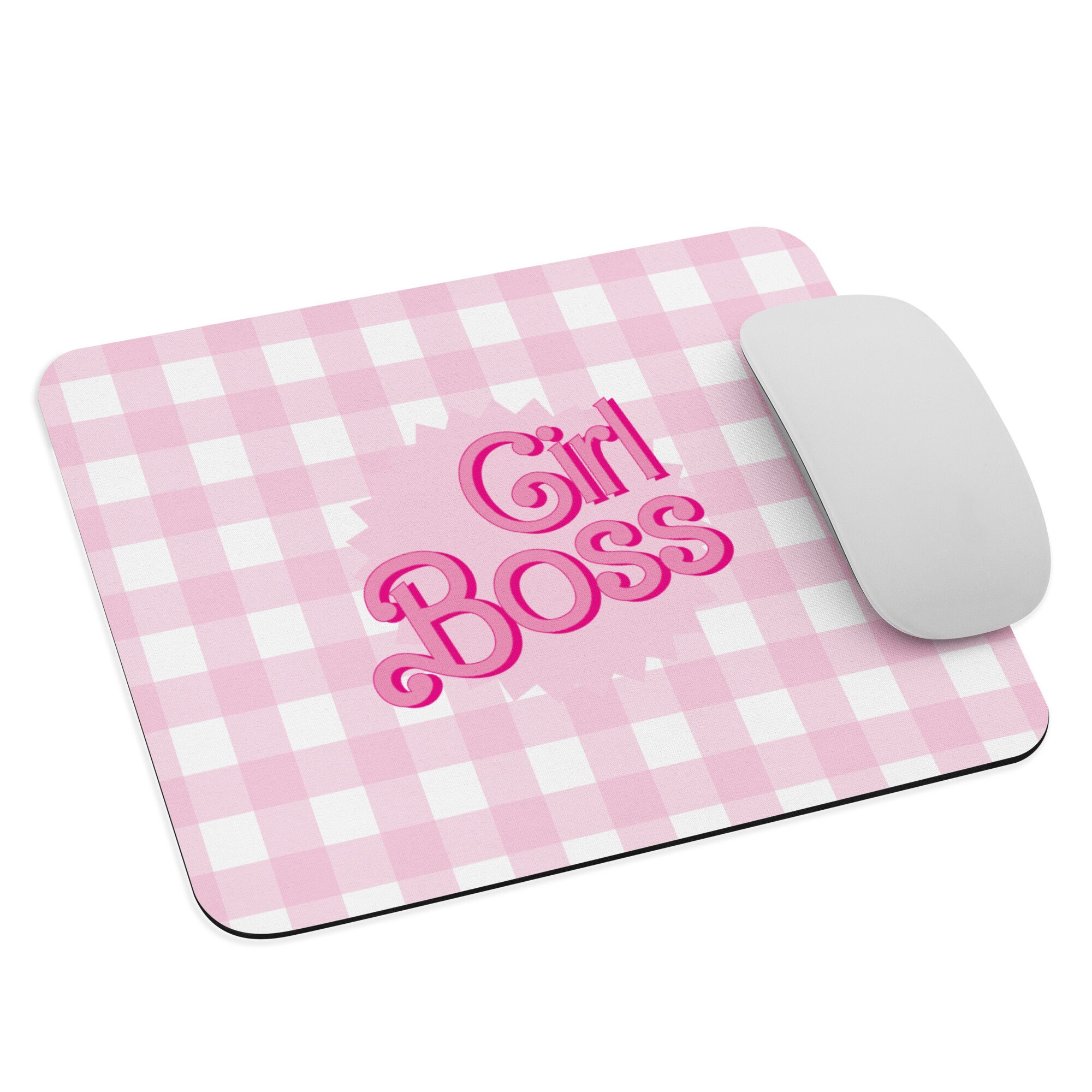 This Barbie is a Girl Boss! Mouse Pad , Office Gift, Barbie pattern ...
