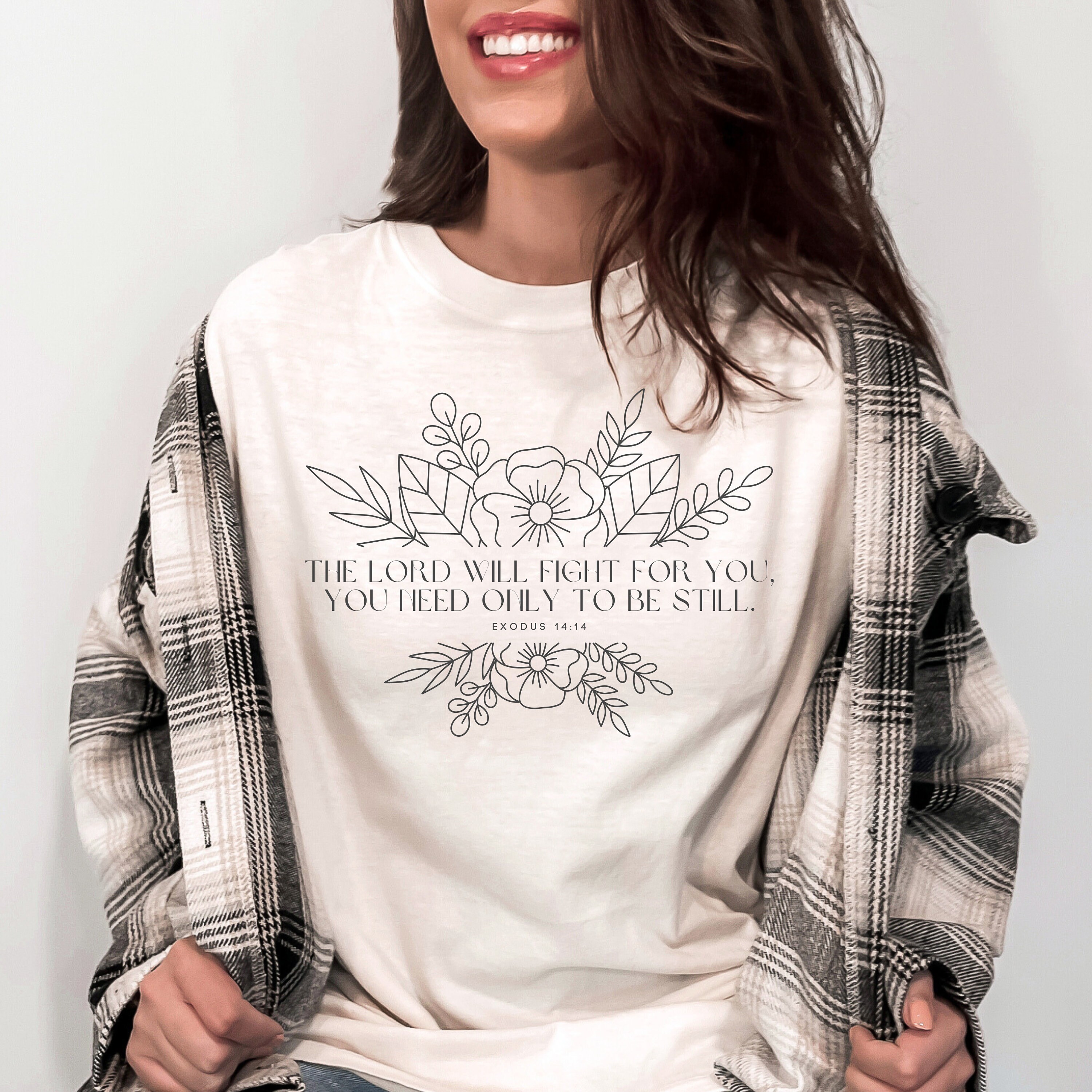 Exodus 14:14 T-shirt - Etsy