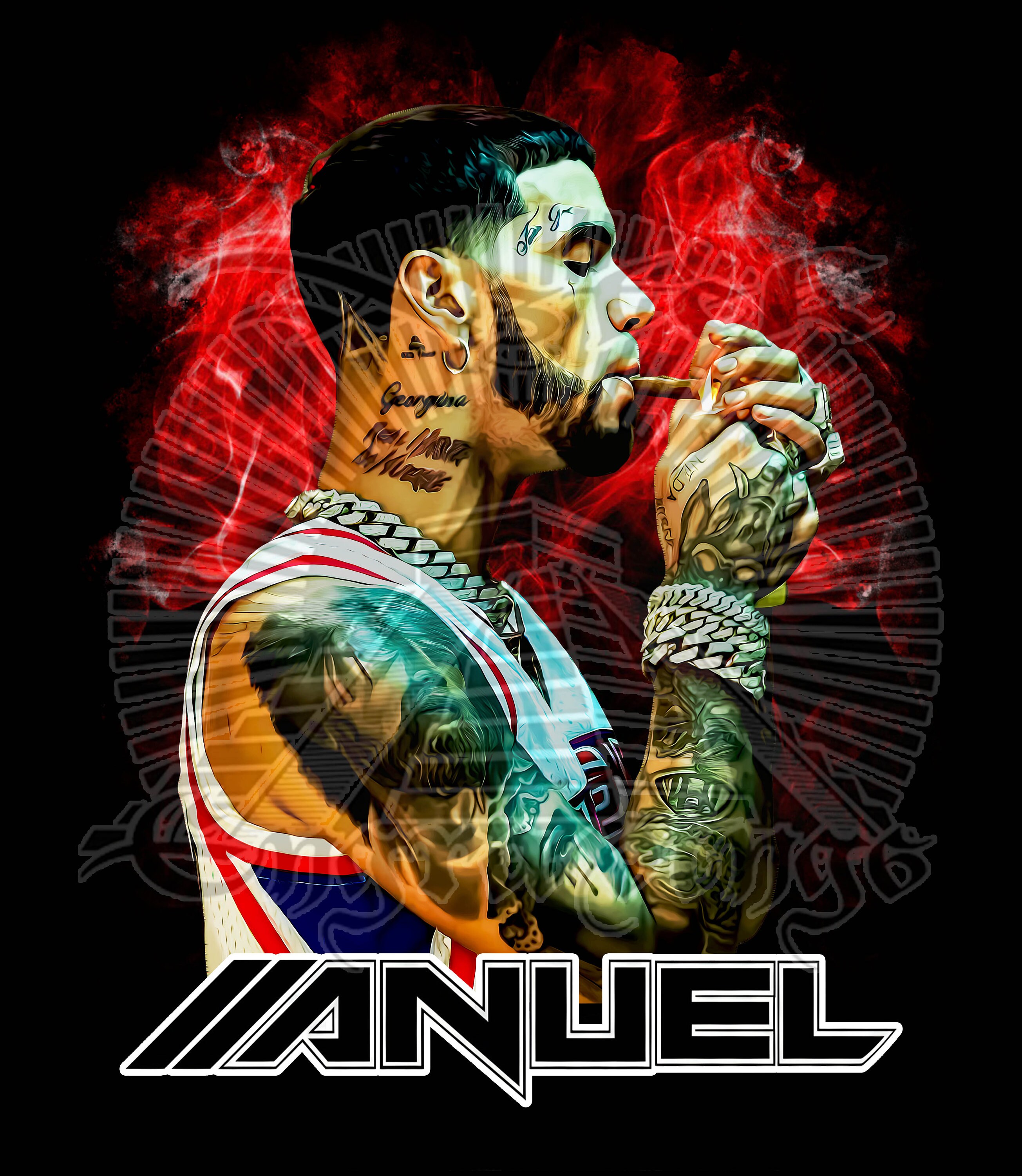Anuel AA | Sublimation File | Instant Download - Etsy
