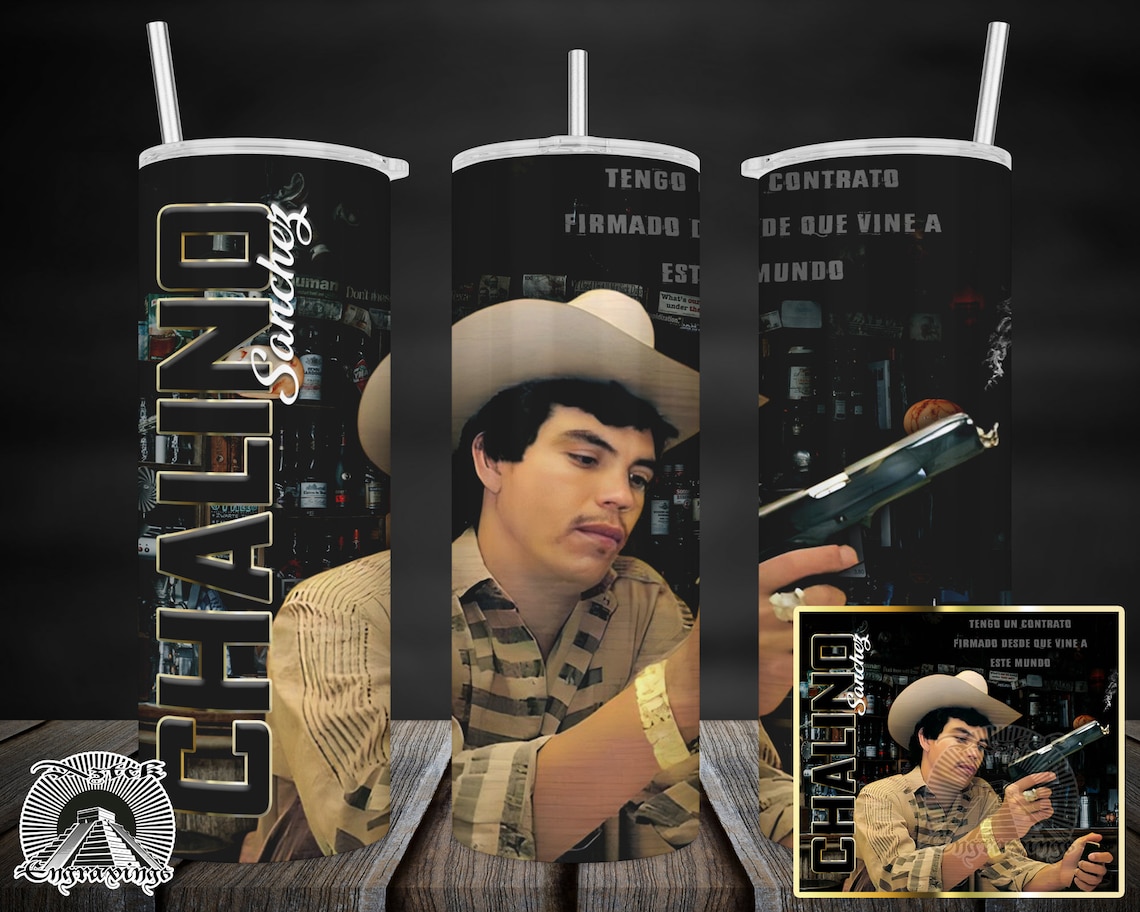 Chalino Sanchez 20oz Tumbler Wrap - Etsy