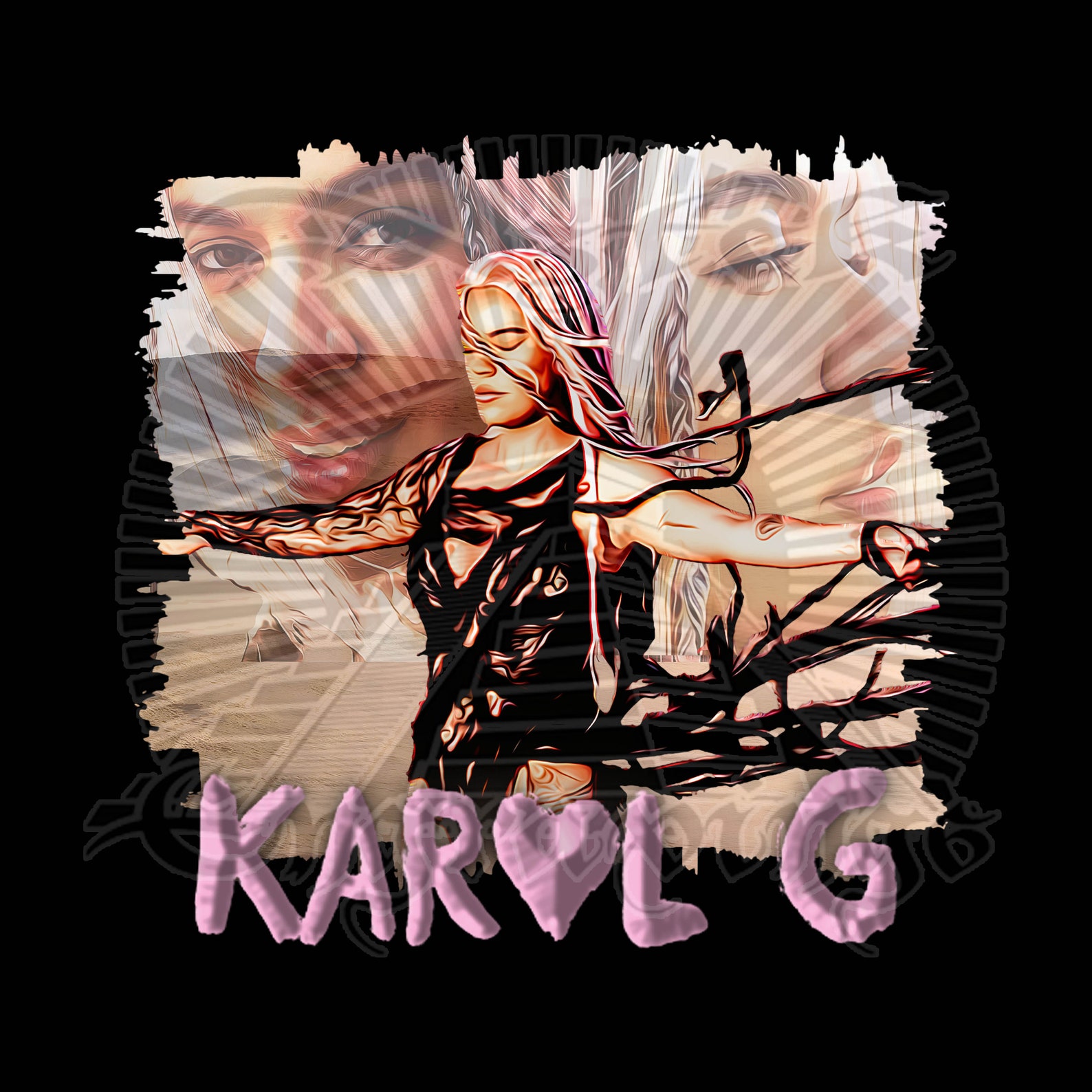 Karol G Sublimation File Digital Download - Etsy