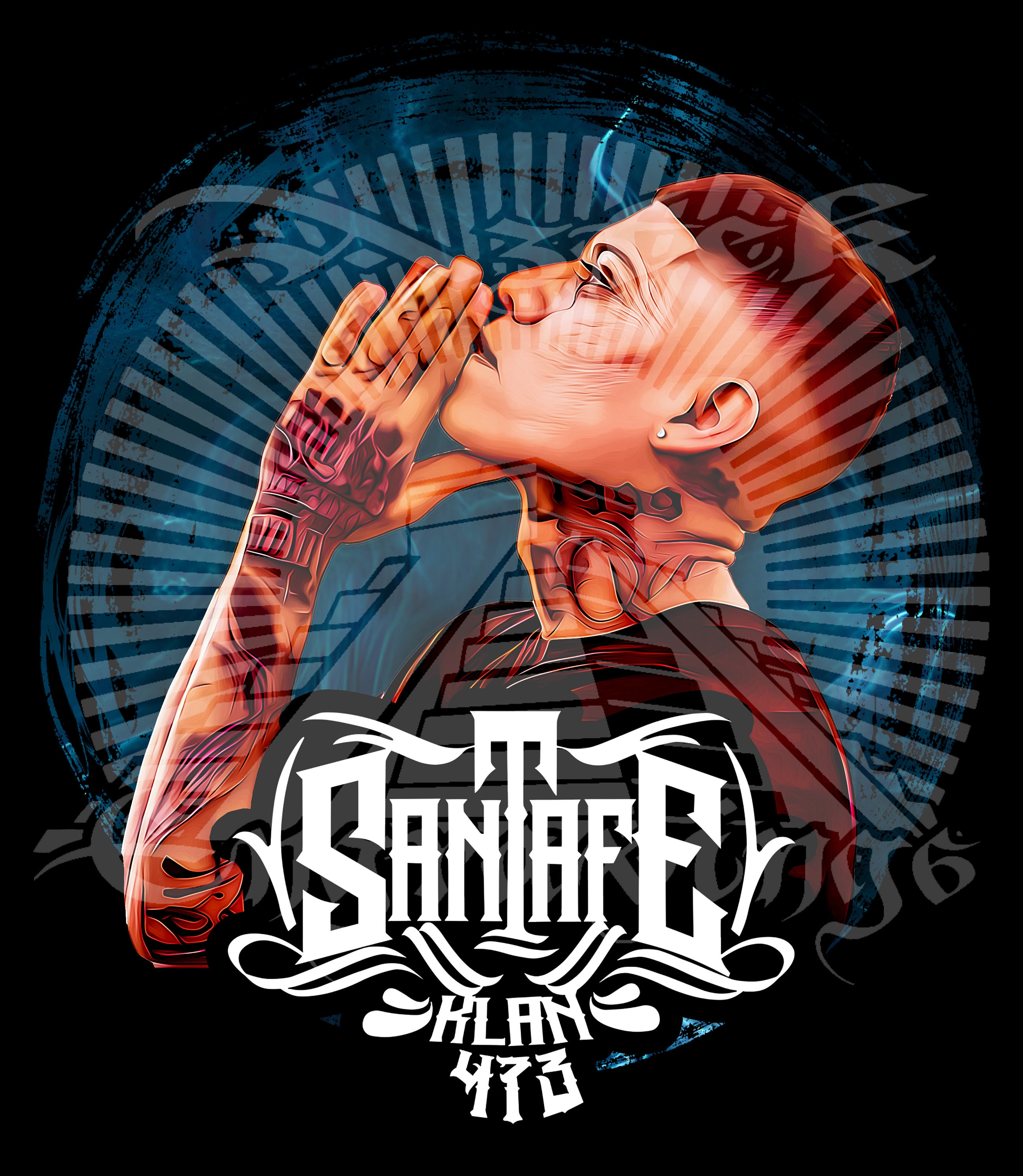 Santa Fe Klan Png Sublimation File Instant Download - Etsy