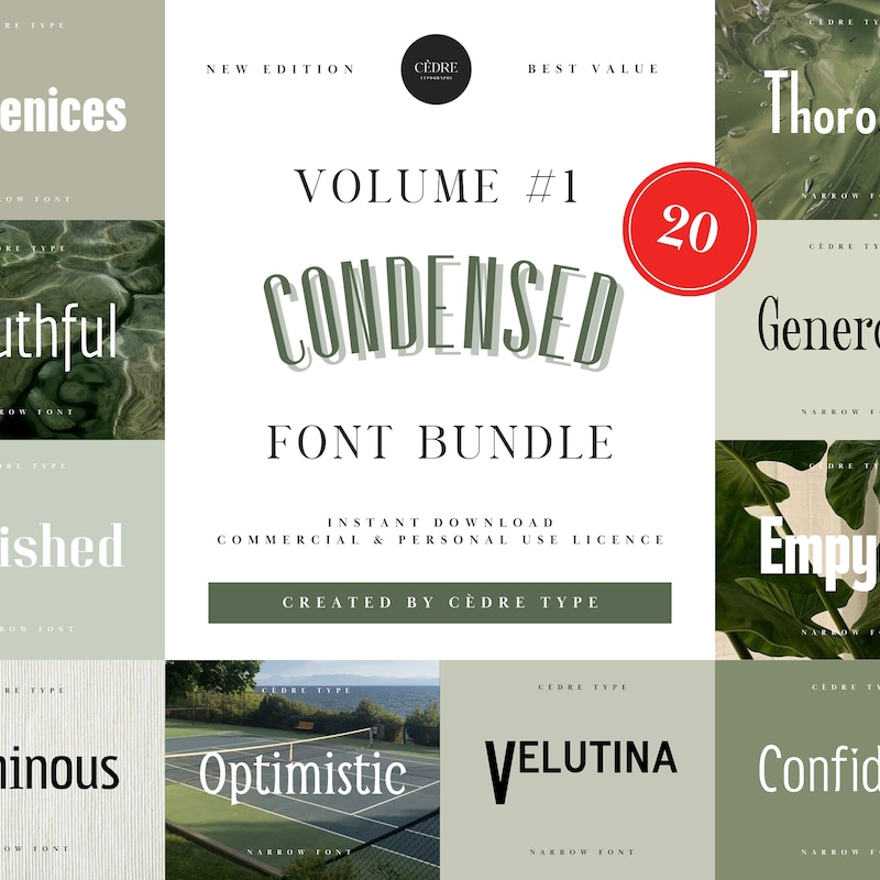Font Bundle - Etsy