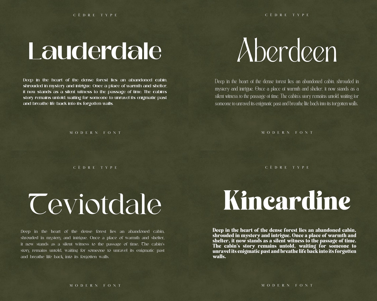 Modern Fonts Bundle 3, Elegant Modern Font OTF, High End Font, Classy ...