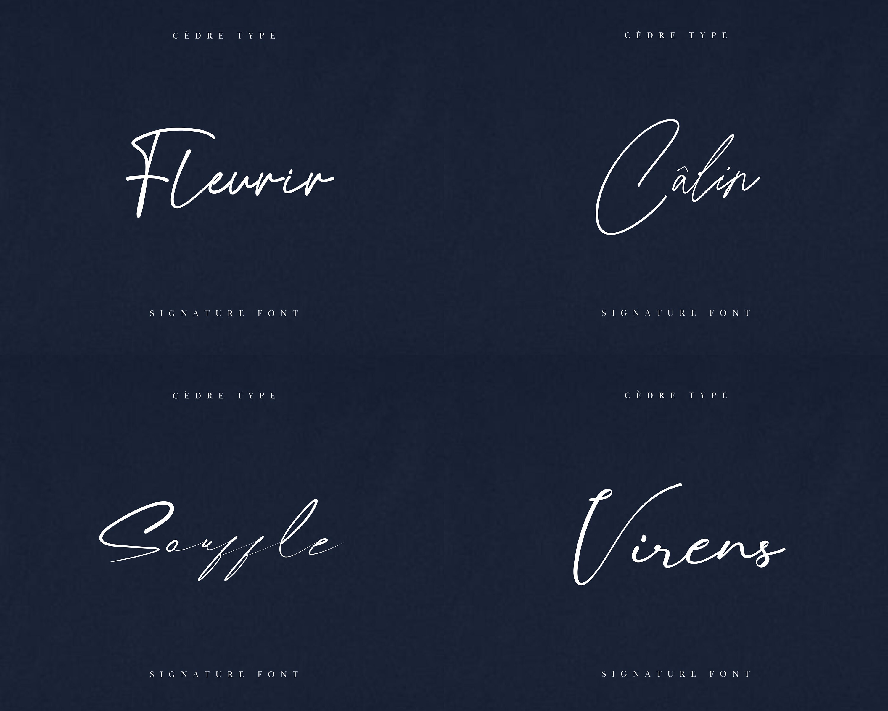 Signature Fonts Bundle 3, Elegant Signature Font, High End Font, Classy ...
