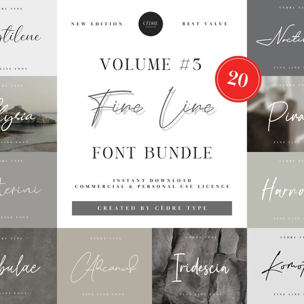 Fine Line Logo - Etsy