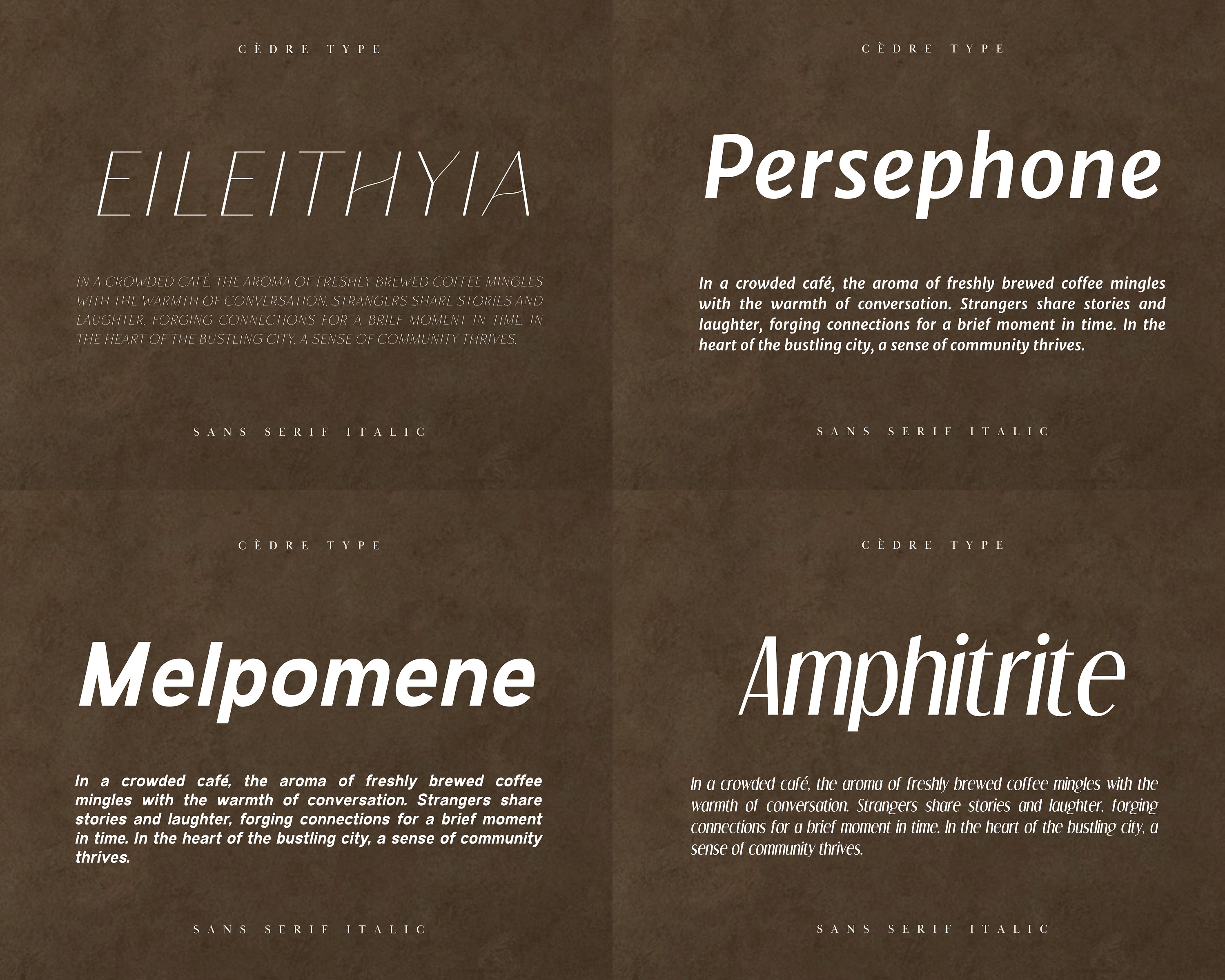 Sans Serif Italic Font Bundle, Modern Sans Serif Italic Fonts OTF ...