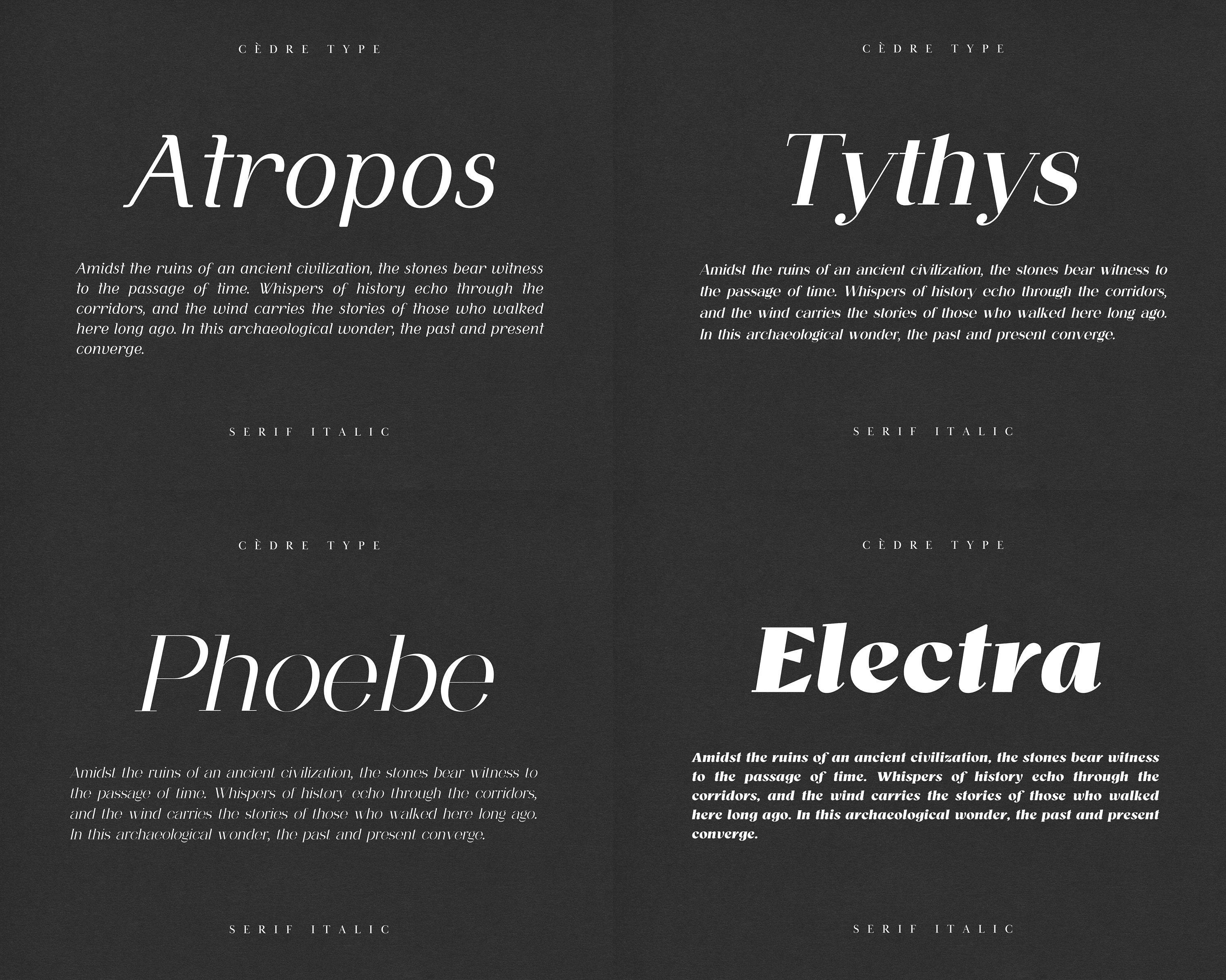 Serif Italic Font Bundle, Modern Serif Italic Fonts OTF, Classy Logo ...