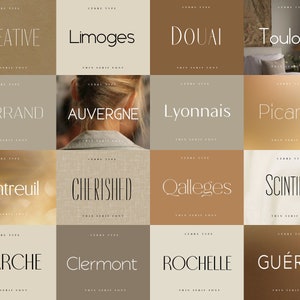 Modern Thin Sans Serif Fonts Bundle, Delicate Thin Sans Serif Font OTF ...